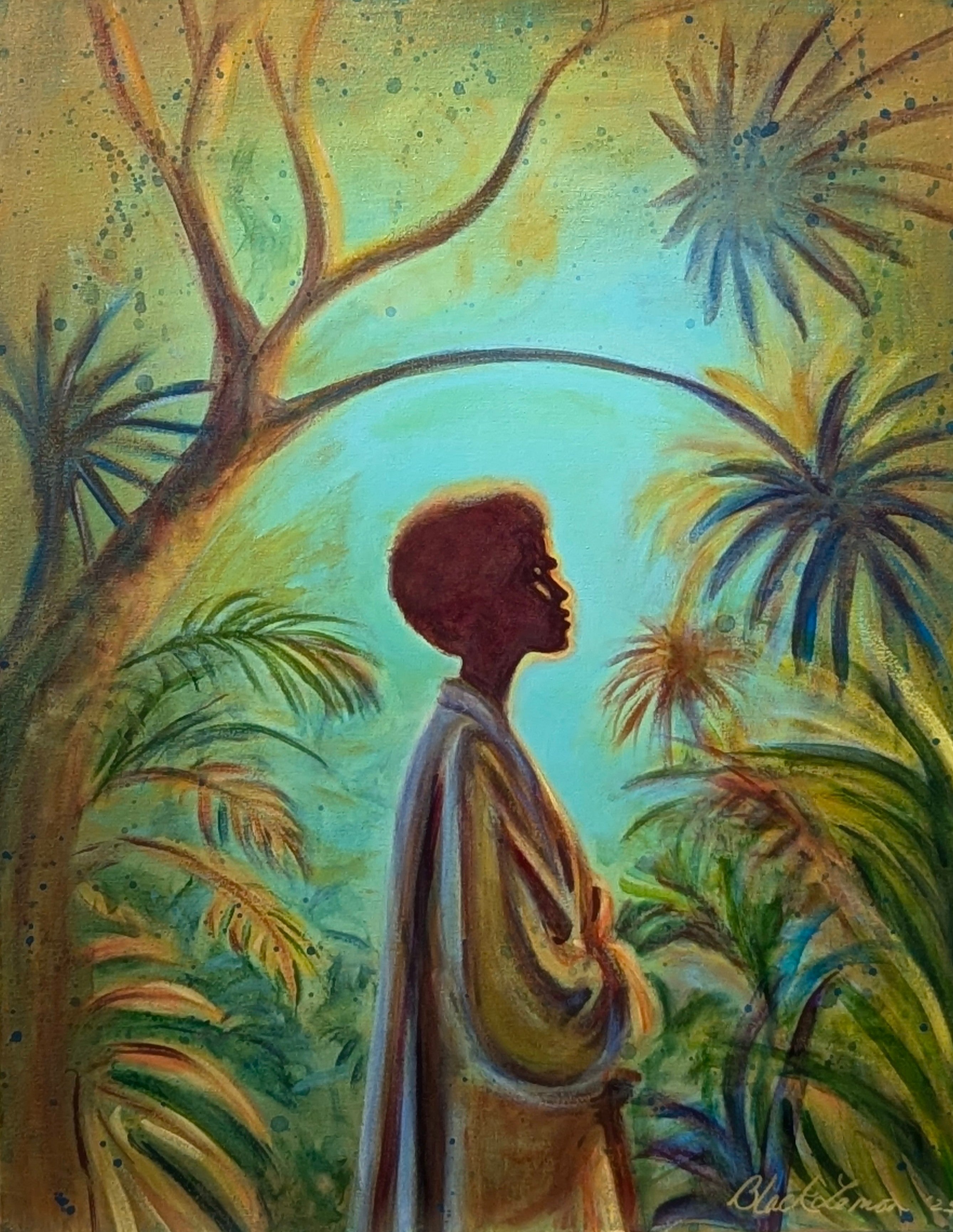 The Watcher - Canvas Print – BLACK LEMON FINE ART & GIFT SHOP